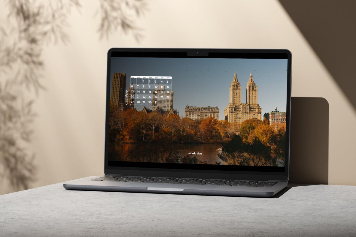 October 2024 Tech Backgrounds | Ama La Vida